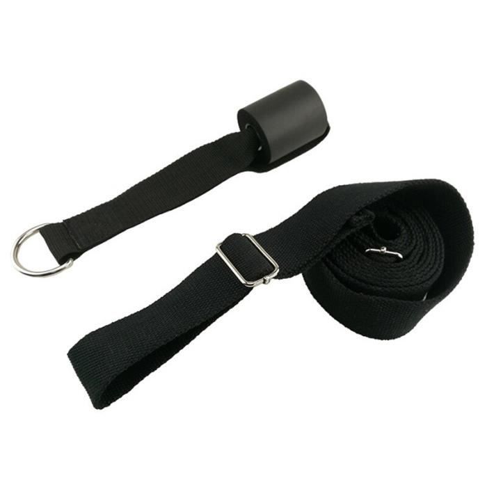 Sangle d'extension Yoga, fixation sur porte,tendeur pour le travail de la flexibilité avec ...