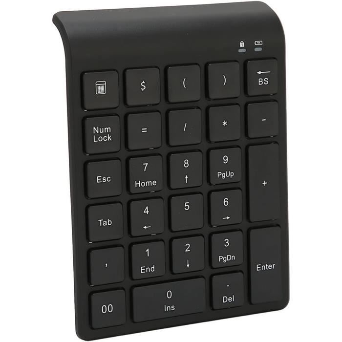 Pavé Numérique Bluetooth, Clavier Numérique Sans Fil À 27 Touches ...