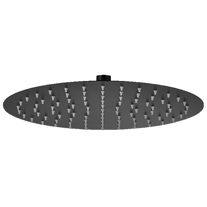 Inoxa Pomme de tête extra plate ronde de 300mm - Noir - Essebagno ...