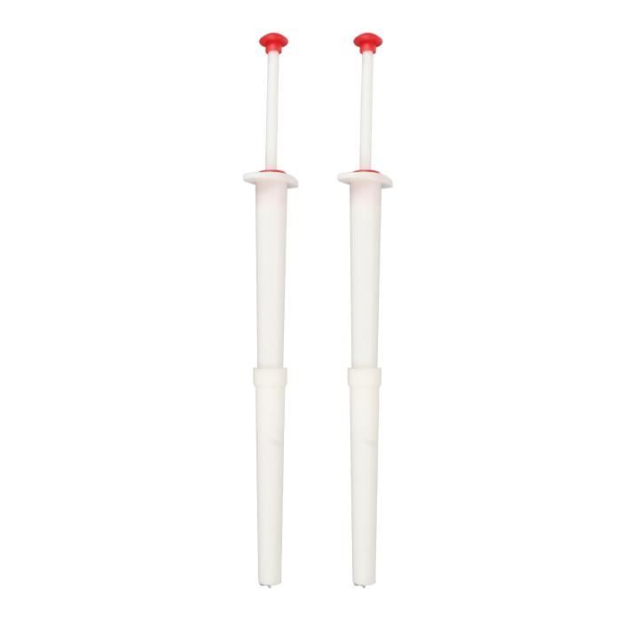 HURRISE Pickle Grabber 2 pcs Pickle Picker Acier Inoxydable Plastique ...