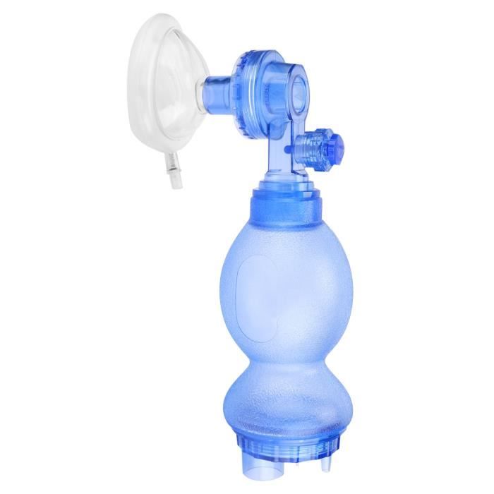 KIMISS Insufflateur manuel Kit de sac de respiration de réanimateur ...