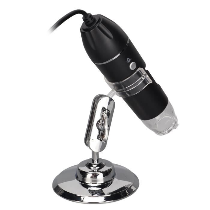 Microscope numérique réglable 3 en 1 MINIFINKER - Zoom 50X-1600X - 8 ...