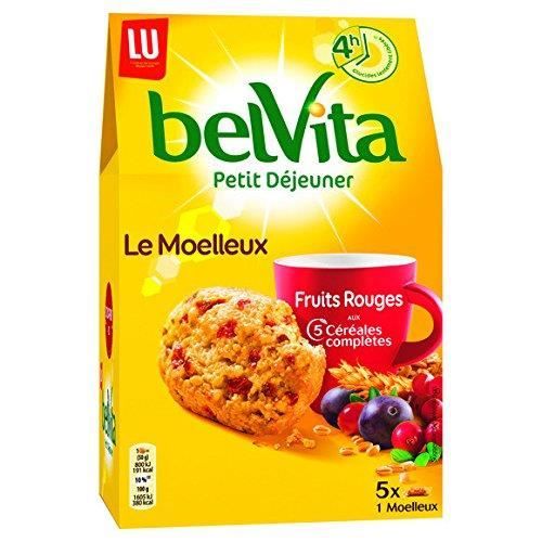 Belvita le moelleux fruits rouges10 x 250 g - Cdiscount Au quotidien