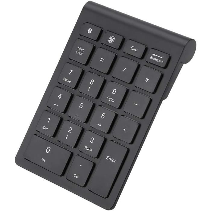 Clavier Numérique Bluetooth Sans Fil À 22 Touches, Pavé Numérique ...