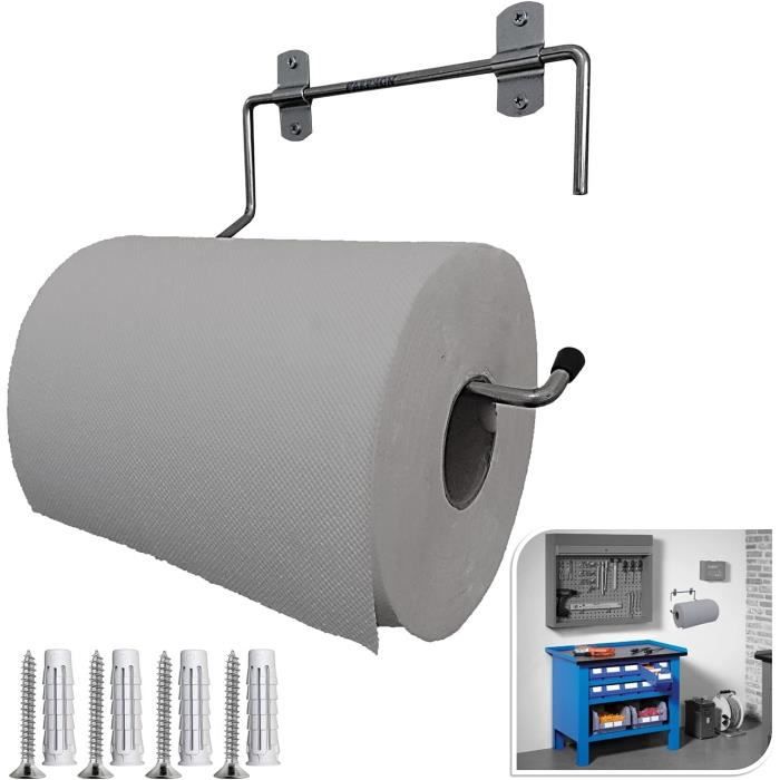 ® Porte-Rouleau De Papier Essuie-Tout Industriel Mural Porte-Serviettes ...