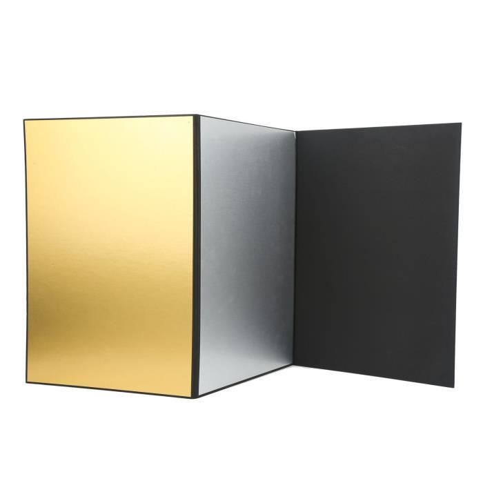 YOSOO panneau diffuseur de lumière Réflecteur A3 180 degrés pliable 3 ...