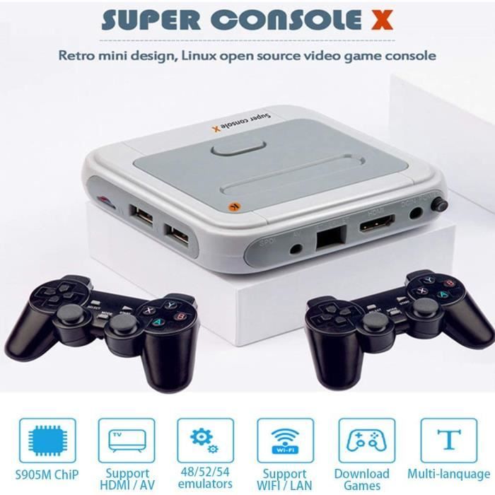 Super Console X 50 Sortie sans Fil Rétro Console - Cdiscount Jeux vidéo