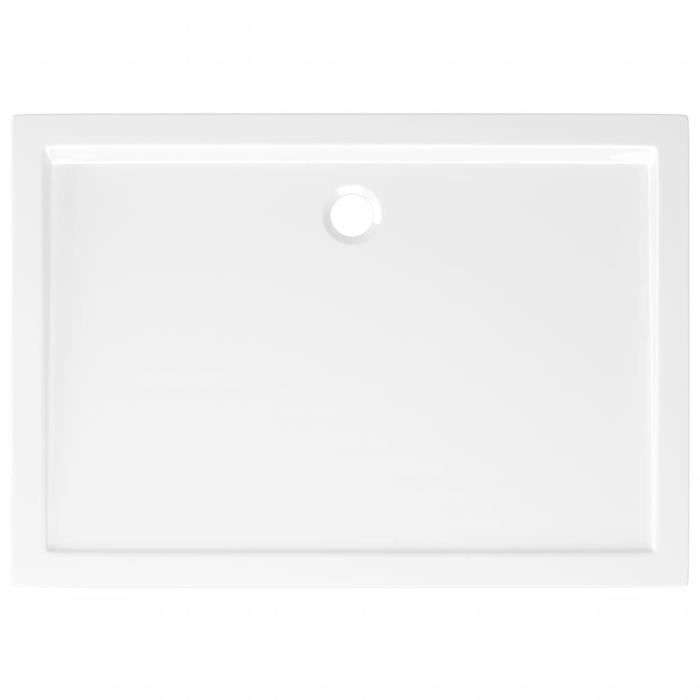 FAN-Receveur de douche rectangulaire ABS Blanc 70x100 cm-FAN148906 ...