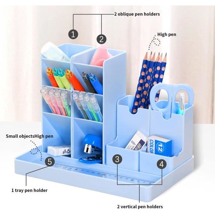 Organisateur De Bureau, Pot A Crayon Original, Support De Stockage De ...