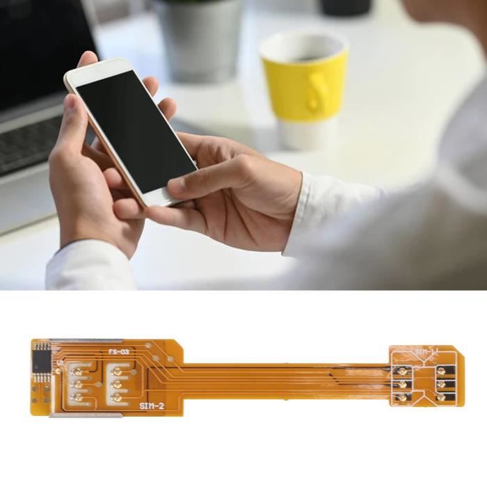 Fdit câble d'extension de carte SIM mâle vers femelle Extension de ...