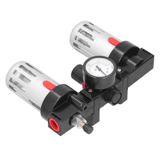 EJ.life filtre de compresseur d'outil pneumatique Kit de régulateur de ... EJ.life filtre de compresseur d'outil pneumatique Kit de régulateur de ...