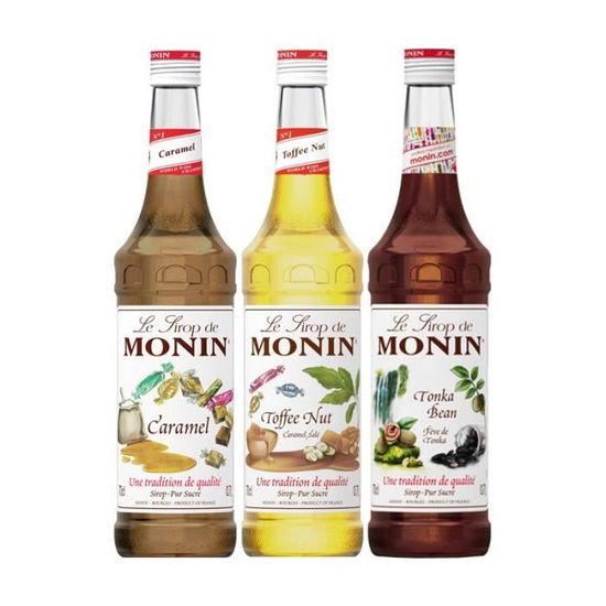 Assortiment Monin Caramels (pack 3x70cl) - Cdiscount Au quotidien