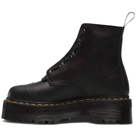 Botte Dr Martens SINCLAIR BLACK AUNT SALLY - ZZZOOLIGHT - Femme - Cuir ...
