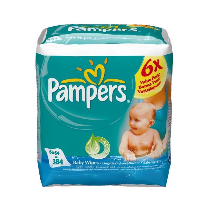 PAMPERS Lingettes Baby Fresh 6 X64 (x1) - Cdiscount Puériculture ...