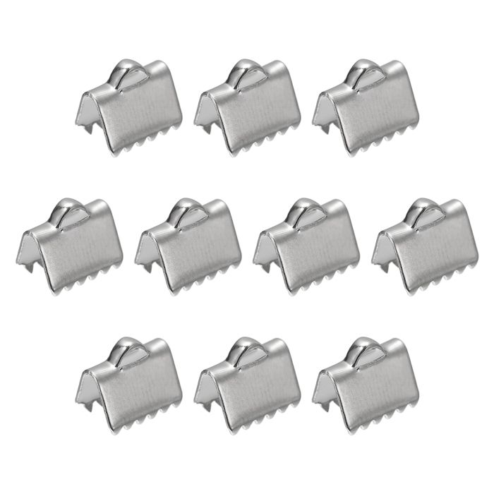 Fermeture SOURCING MAP 30pcs Ruban Fin Ondulation Pinces, 8,5mm Lisse ...