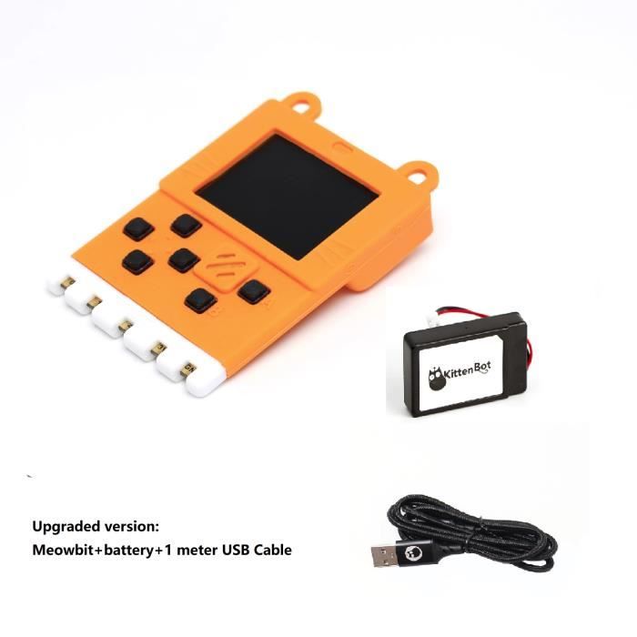 Trousse Orange 1m-Console Codable Meowbit Pour Ordinateur De Jeu ...