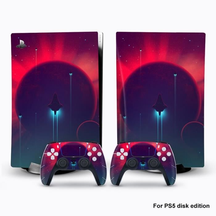 Autocollant PS5 - Sony - Peau de Galaxie - Protection - Haute qualité ...