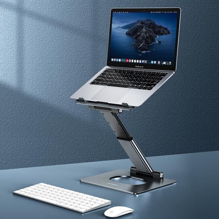 Gris - Support réglable pour ordinateur Portable, en aluminium, pour ...