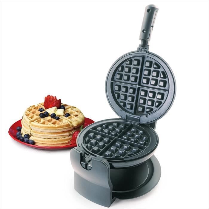 Gaufrier rotatif pour gaufres belges rondes | Répartition parfaite de ...