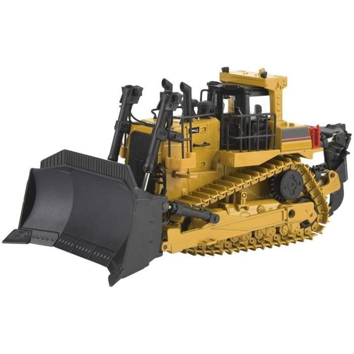 Jouet de Bulldozer - Jumbo Motorisé en Métal - Jaune - Pour Enfant de 7 ...