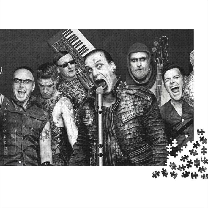 Puzzle Adulte 500 Pieces Rammstein Puzzles Band Puzzle Classique Kit De ...