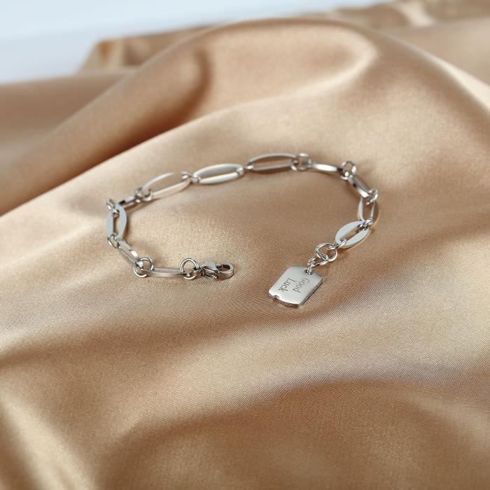 HOMIEE- Bracelet Femme - Good luck - Cadeau Femme - Bijoux Femme ...
