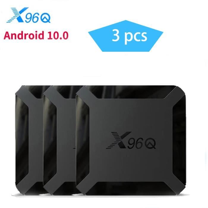 Boîtier TV - LANGTU - X96Q - Android 10 - 2Go RAM - 16Go ROM - 4K ...