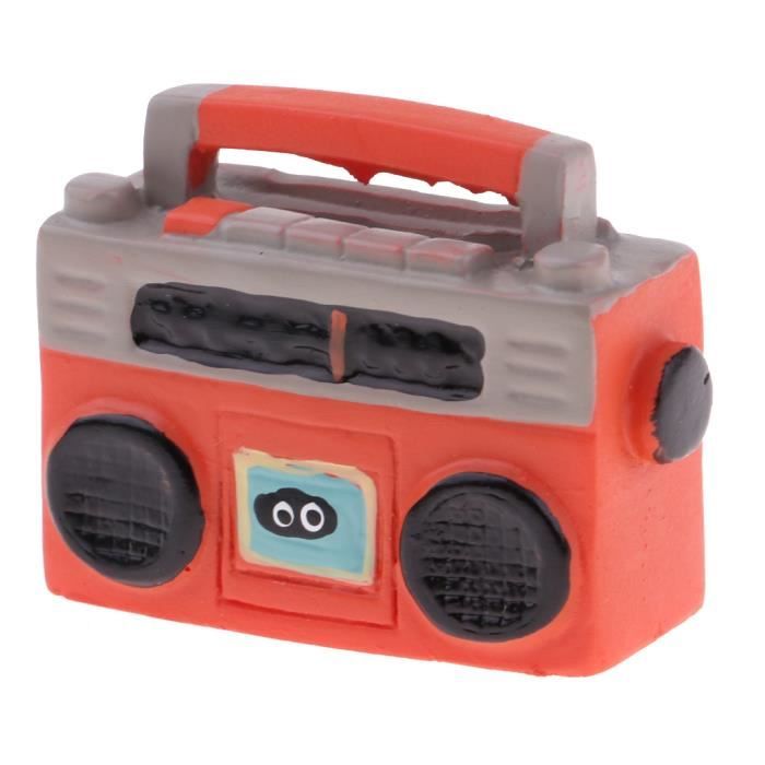 1/12 Miniature Magnétophone Mobilier de Poupée Enfant Cadeau ...