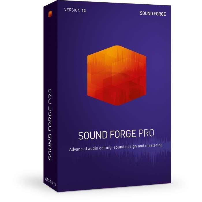 SOUND Forge Pro 13 - Cdiscount Informatique