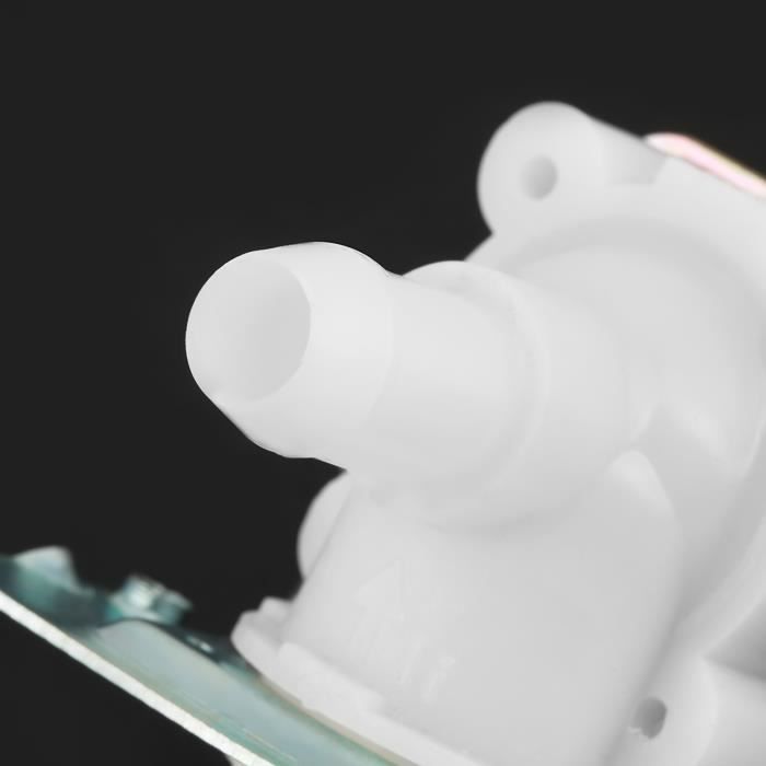 Vanne d'entrée d'eau N-C Vanne électromagnétique en plastique DC 12V ...