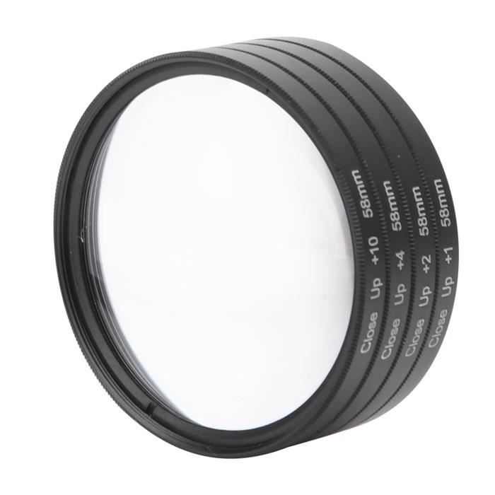 Omabeta Filtre macro Verre optique Macro gros plan + 1 + 2 + 4 + 10 ...