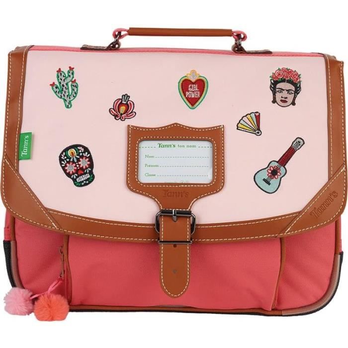 Cartable 35 Cm Les Fantaisies Adriana Rose-Corail[J1254] - Cdiscount Bagagerie - Maroquinerie