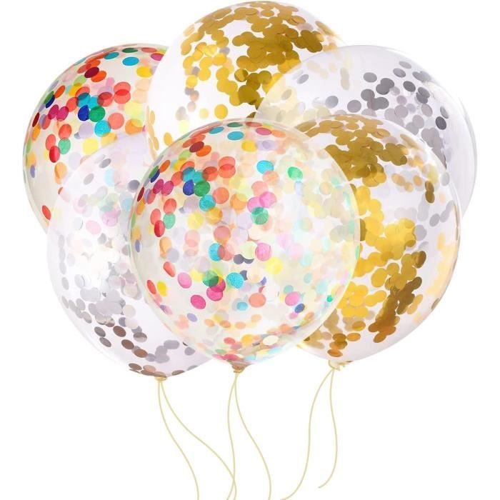 36 Pouces Ballon Géant, 6Pcs Ballon Xxl Latex, Gros Ballon Gonflable ...