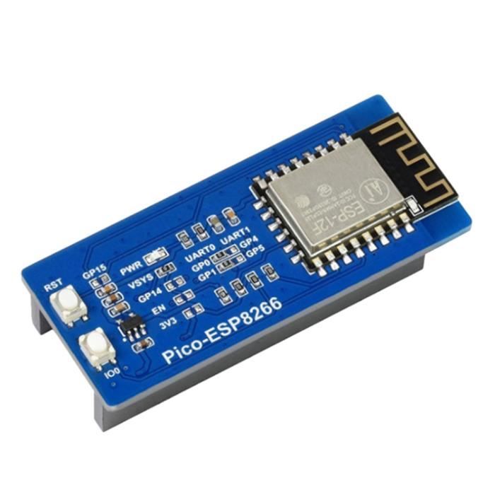 ESP8266 pour Raspberry Pi Pico C-C++ Module Wifi Uart Prise en Charge TCP UDP Carte D'Extension ...