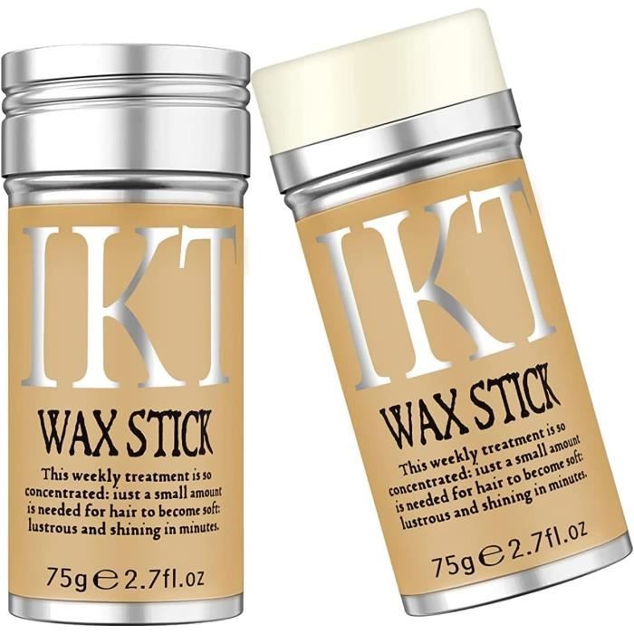 Bâton de Cire Cheveux, Wax Stick Hair, Bâton de Cire pour Perruques de ...