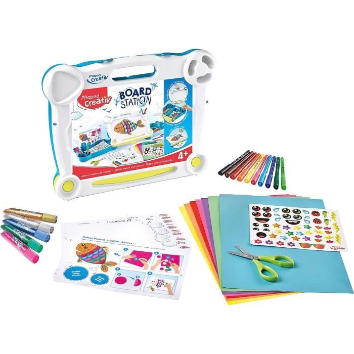 Creativ - Board Station - Mallette De Coloriage Qui Se Transforme En ...
