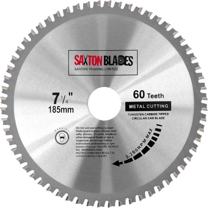 Tct18560Tmb Tct Lame De Scie Circulaire En Acier Et Cuivre 185 Mm X 60 ...