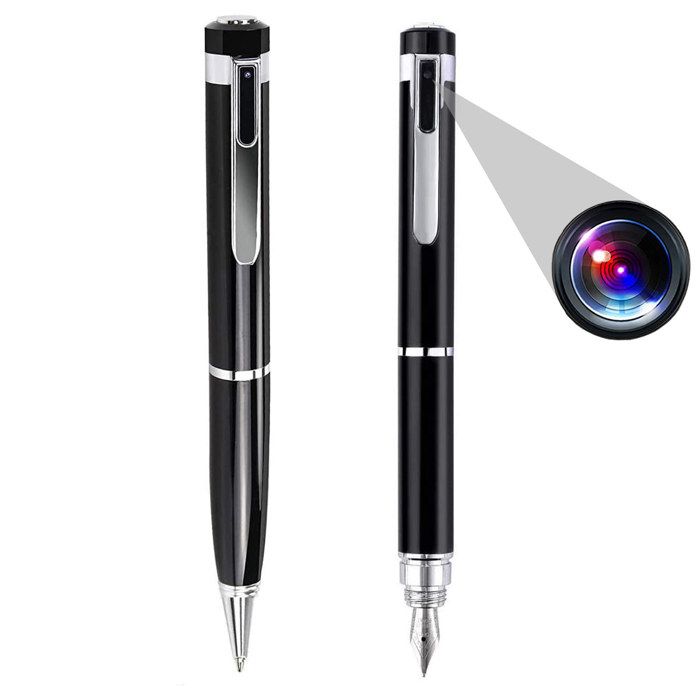 Stylo Caméra Espion Full HD 1080P Enregistreur Vidéo 30 FPS Carte Micro ...
