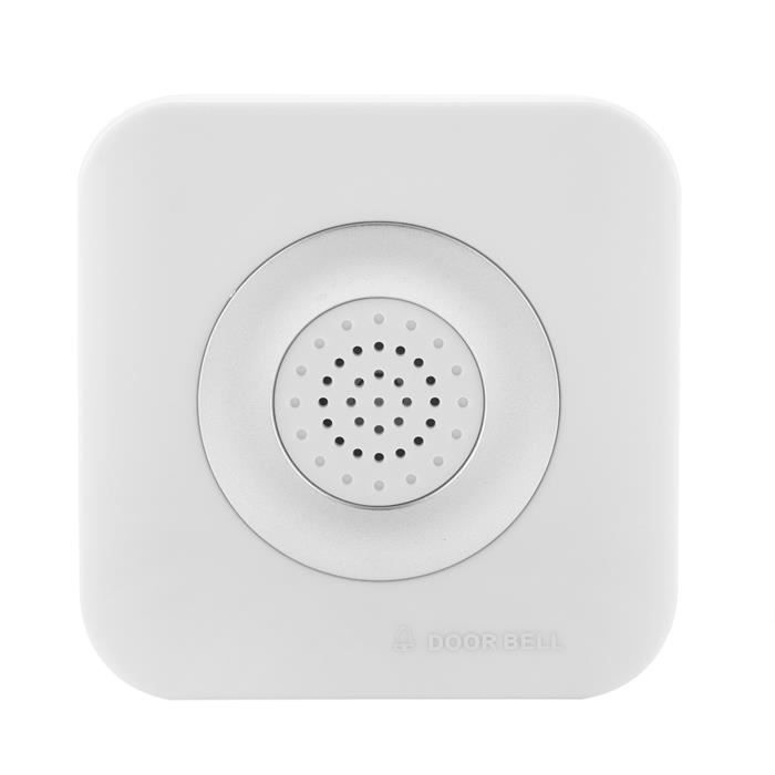 Carillon de sonnette filaire Sonnette filaire 12V sonnette de sécurité ...