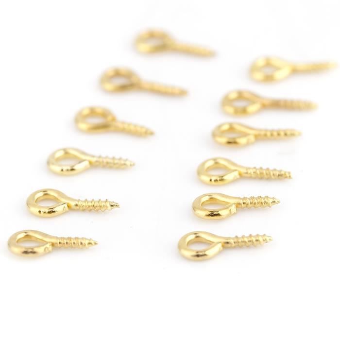 ARAMOX broches à œil de filetage 200pcs / sac broches pour les yeux ...