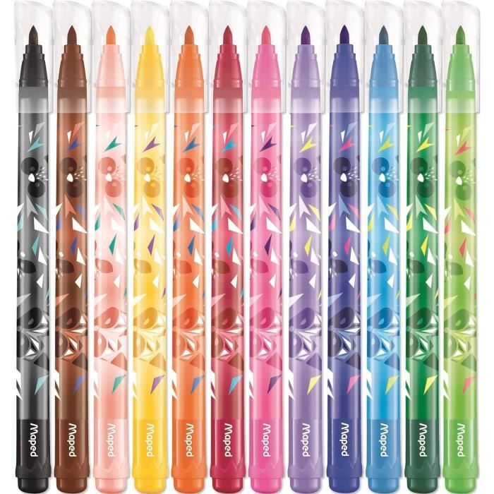 Maped - Feutres Collection Mini Cute - 12 Feutres De Coloriage Trop ...