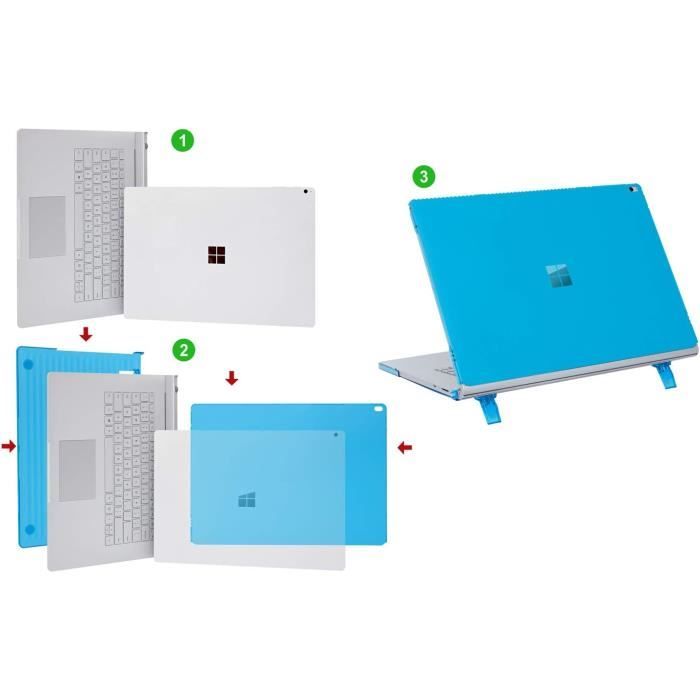 Coque Rigide Pour 38,1 Cm Microsoft Surface Book 2 Ordinateur Surface ...