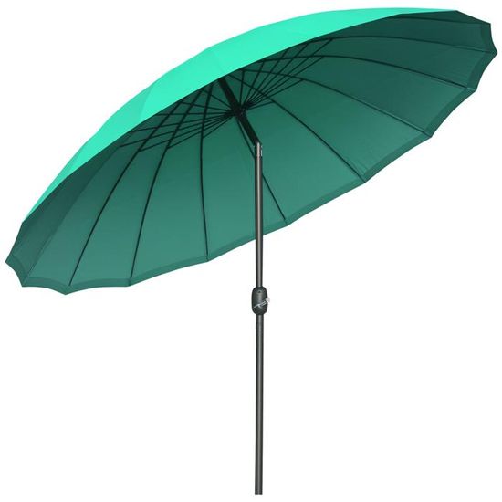 Outsunny - Parasol - Métal - 250x250x240cm - Vert - Cdiscount Jardin