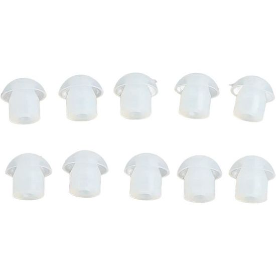 Bouchons d'oreille pour amplificateur auditif, dôme en silicone BTE ...