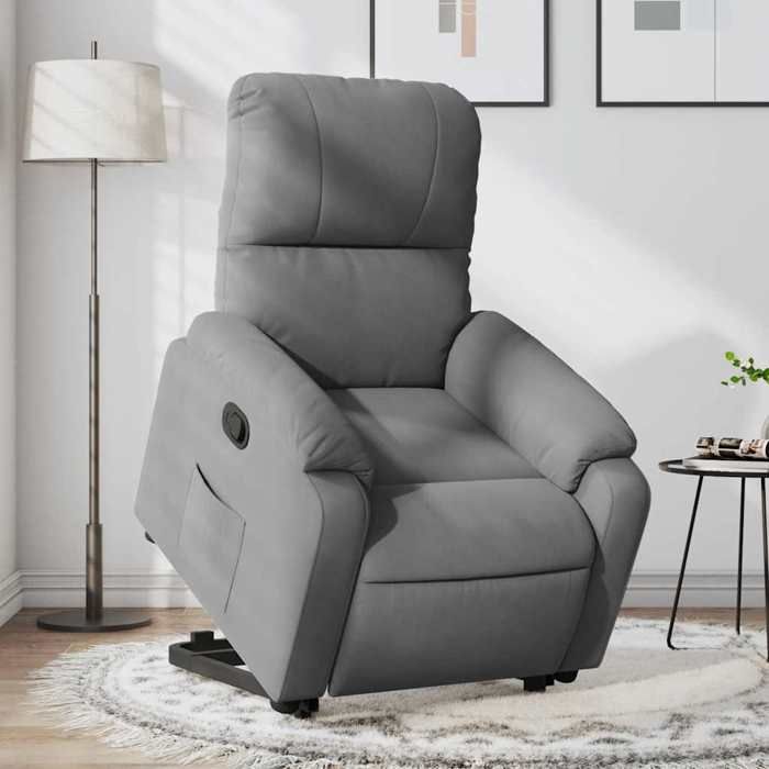 BONNIE®（Gris）Fauteuil releveur - dossier inclinable/135 degrés - gris ...