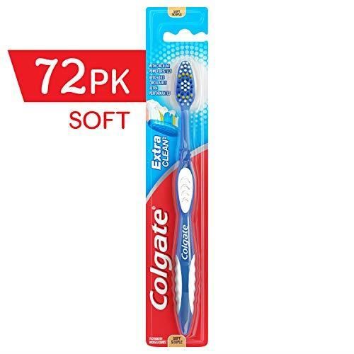 COLGATE Extra Clean Toothbrush Soft Soft Toothbrush Bulk Toothbrushes ...