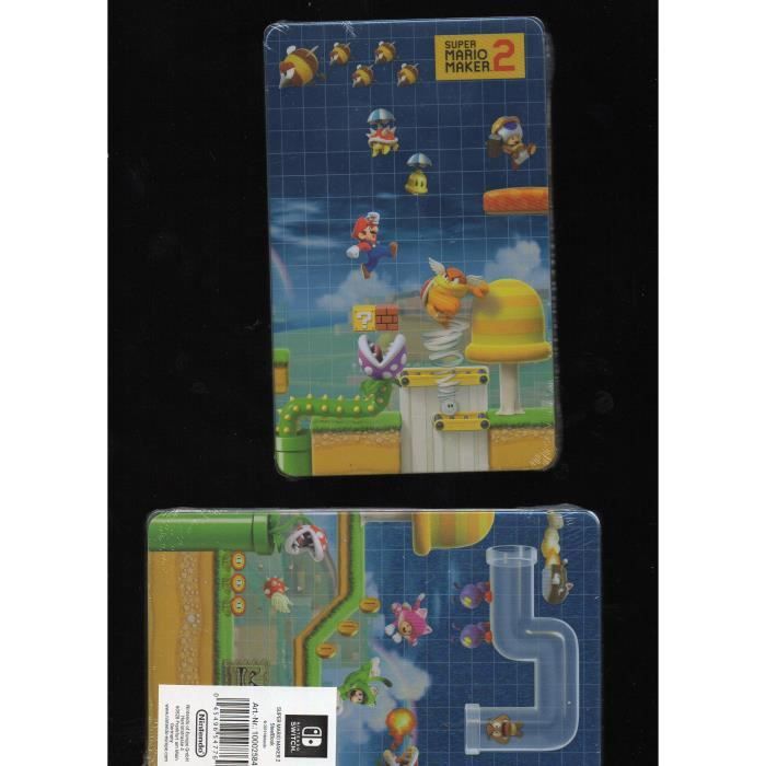 Super Mario Maker 2 Steelbook Boite Metal Jeu Non Fourni - Cdiscount