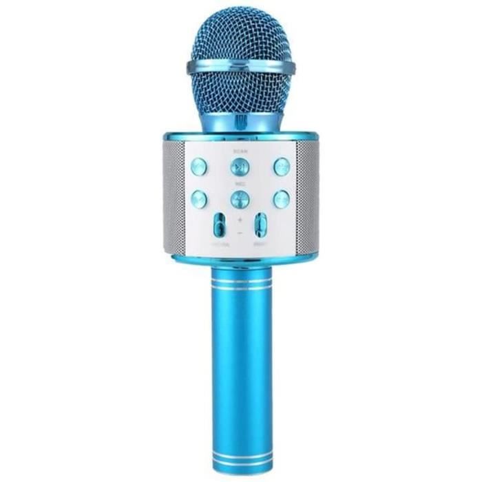 WS858 KTV sans Fil Karaoké Microphone À Main Lecteur USB Micro Haut ...
