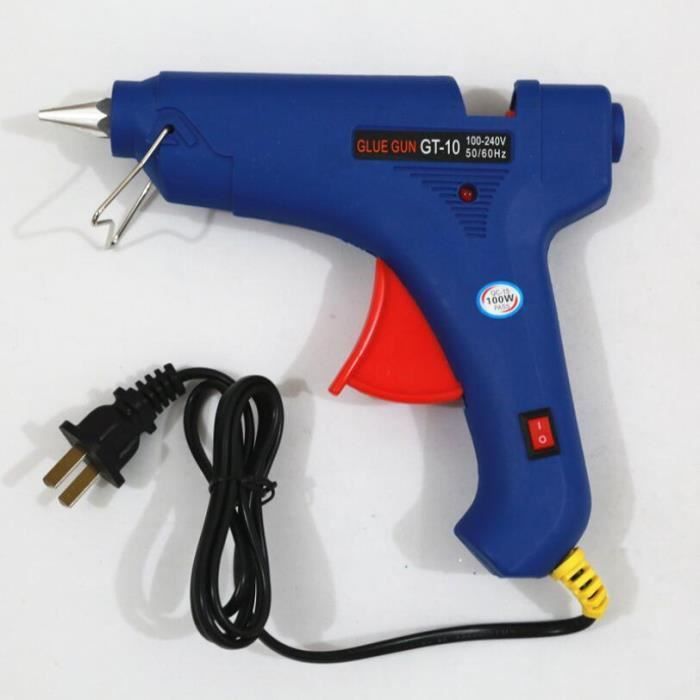 Pistolet a colle,pistolet à colle en Silicone,Kit d'outils de bricolage ...