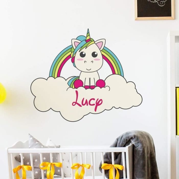 Stickers Prénom Personnalisé | Sticker Autocollant Nom Personnalisable ...